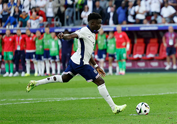 Saka now toast of England as Euro 2020 penalty abuse is forgotten ...