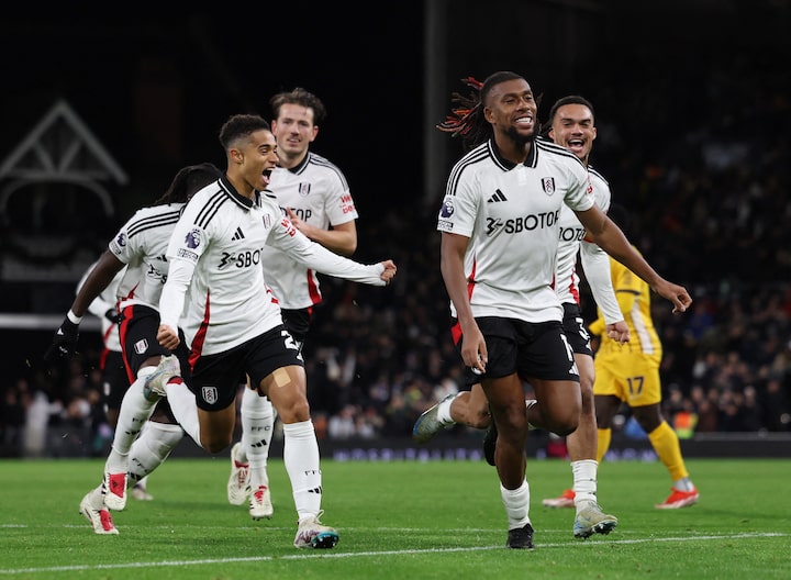 Iwobi double lifts Fulham to 3-1 victory over Brighton - Sports Village ...