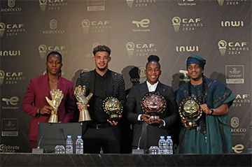 Past Winners At The CAF Awards - Sports Village Square